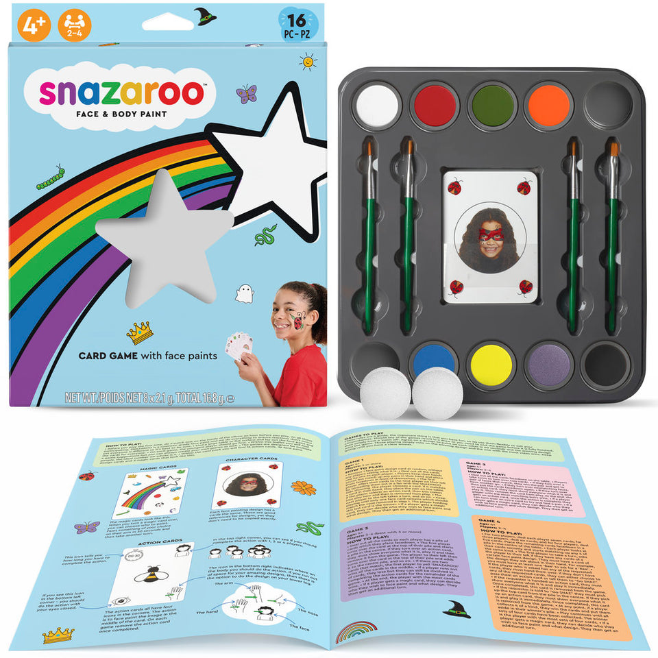 Family Face Paint Card Game – Snazaroo (US)