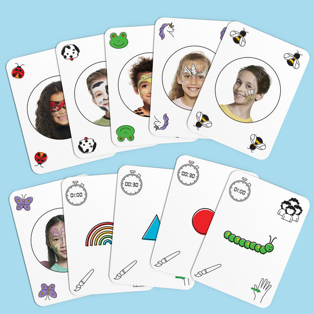 Family Face Paint Card Game – Snazaroo (US)
