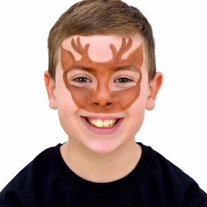 Reindeer Boy Face Paint Guide – Snazaroo (US)